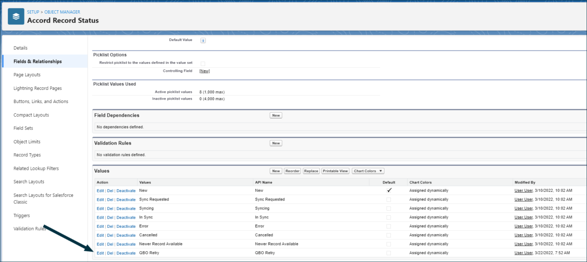 Configure Status Based Retry Flow - Accord Sync