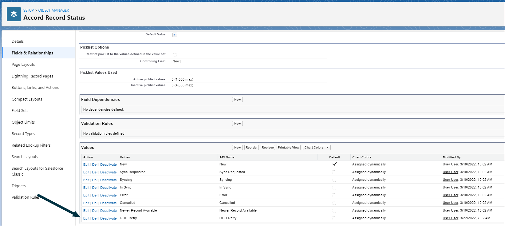 Configure Status Based Retry Flow - Accord Sync
