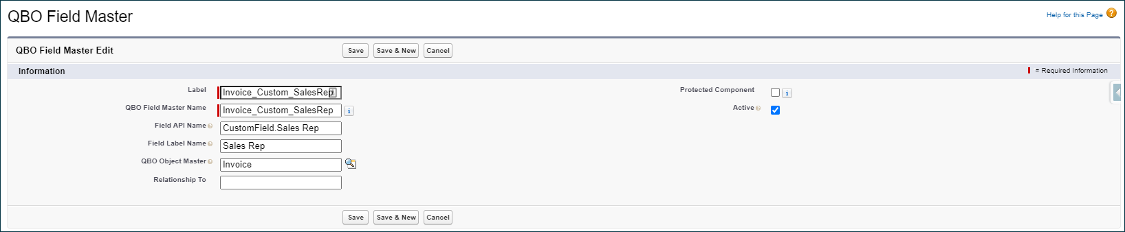 Configure Custom Fields (optional) - Accord Sync