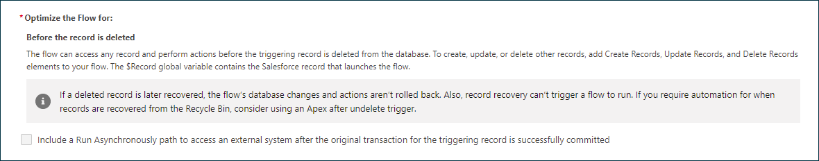 Setup Integration for Records Deleted in Salesforce (optional) - Accord ...